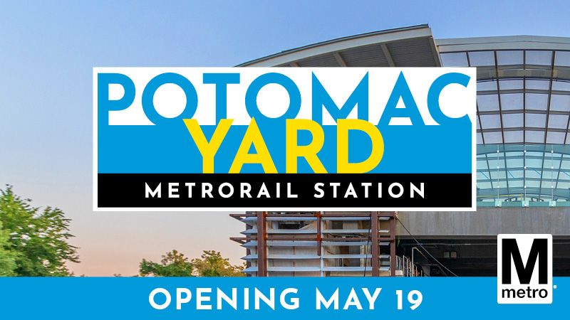 Getting to the Potomac Yard-VT Metrorail Station | City of Alexandria, VA