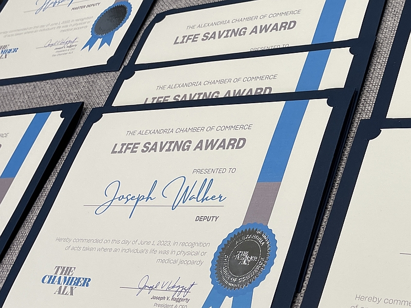 Five Deputies Recognized at Public Safety Valor Awards | City of Alexandria, VA