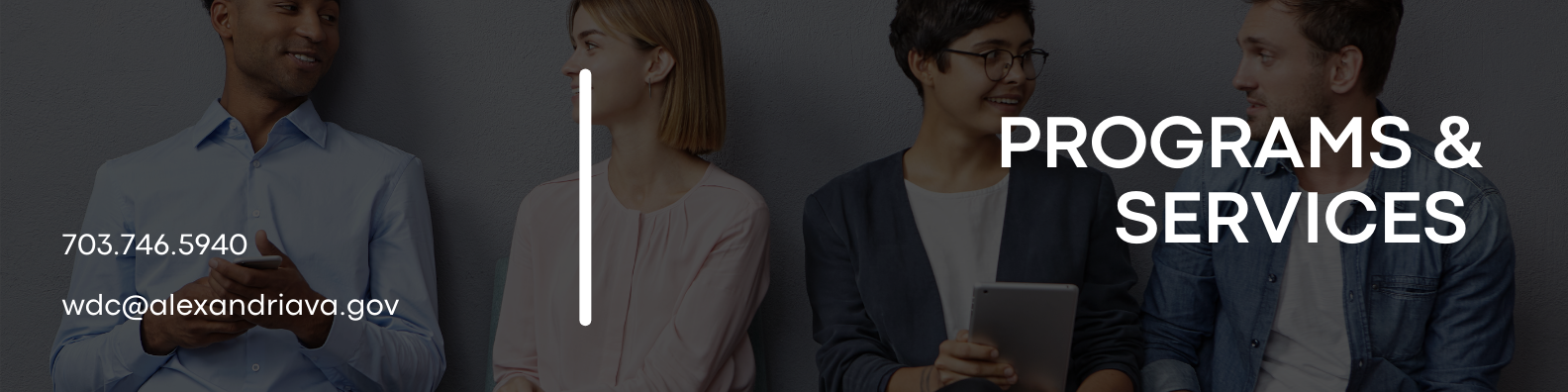 WDC Programs and Services | City of Alexandria, VA