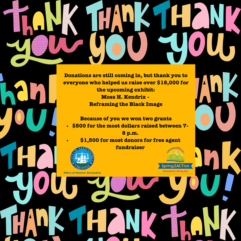 Moss Kendrix Collection | City of Alexandria, VA