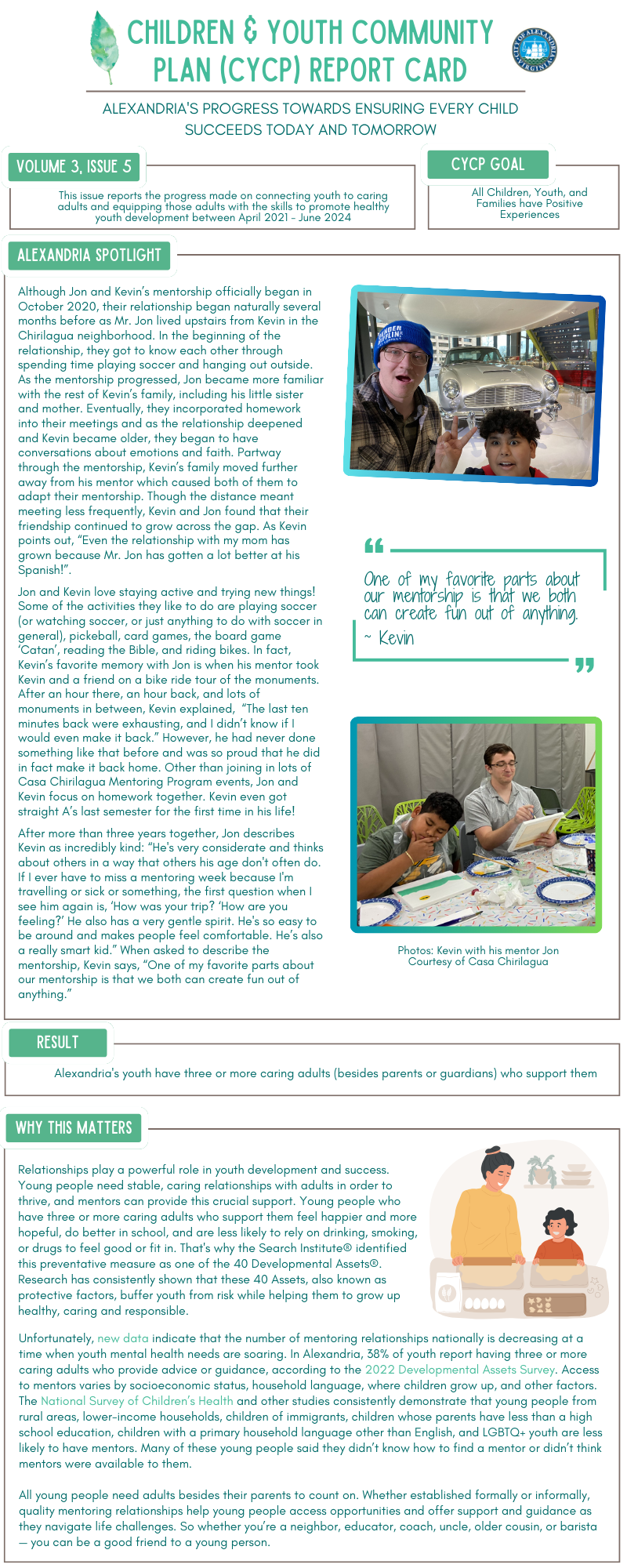 Children and Youth Community Plan Report Card | City of Alexandria, VA