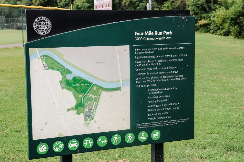 Four Mile Run Park City Of Alexandria VA Four Mile Run Park City Of Alexandria VA