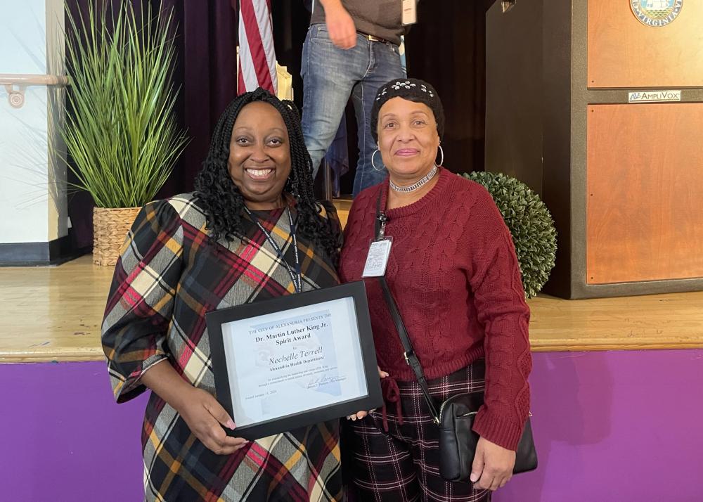 AHD's Nechelle Terrell Wins City Martin Luther King Jr. Service Award | City of Alexandria, VA