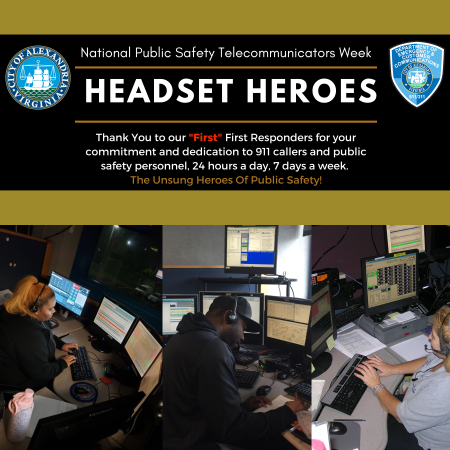 Emergency and Customer Communications | City of Alexandria, VA